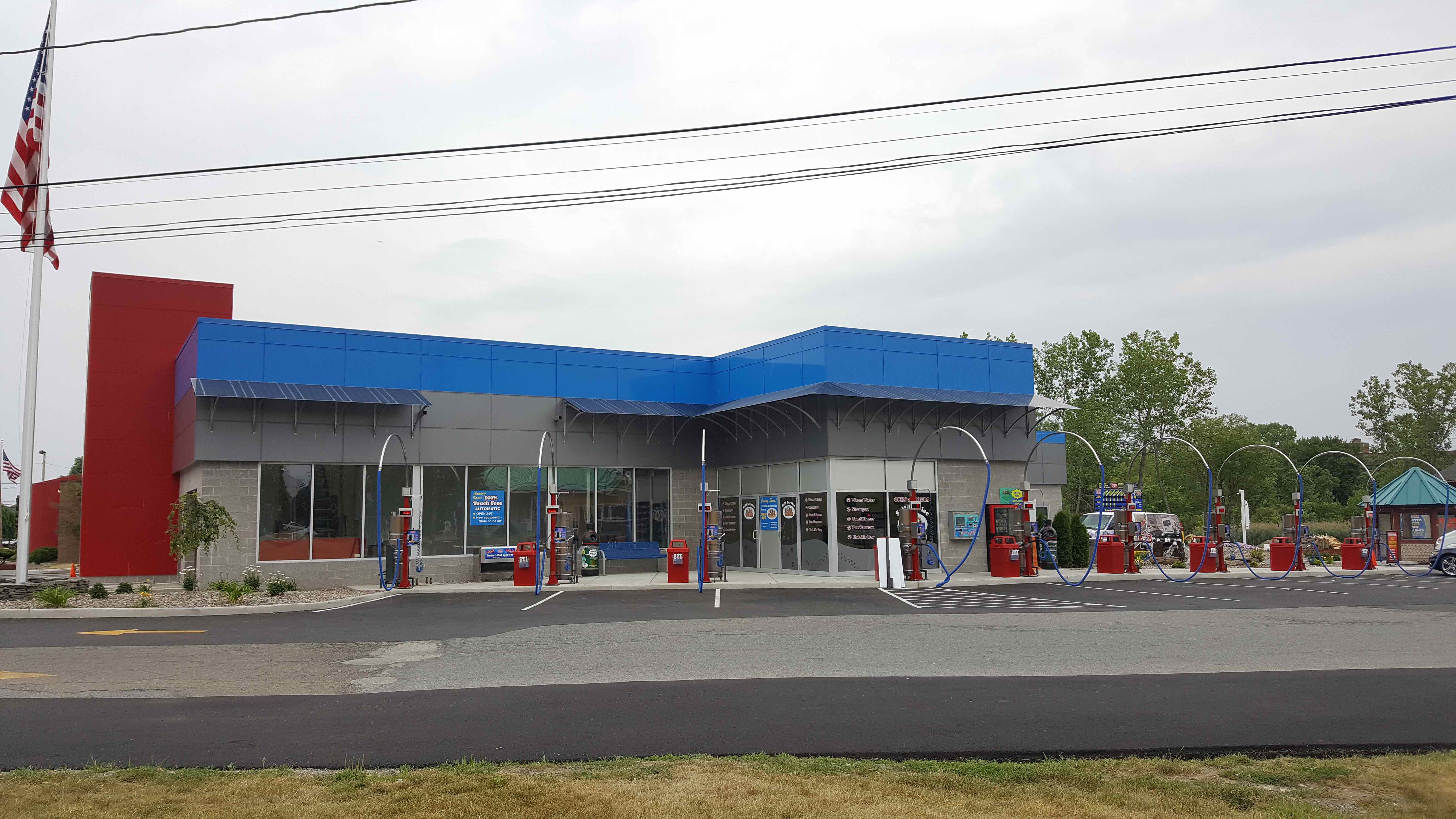 Car Wash Design Structures